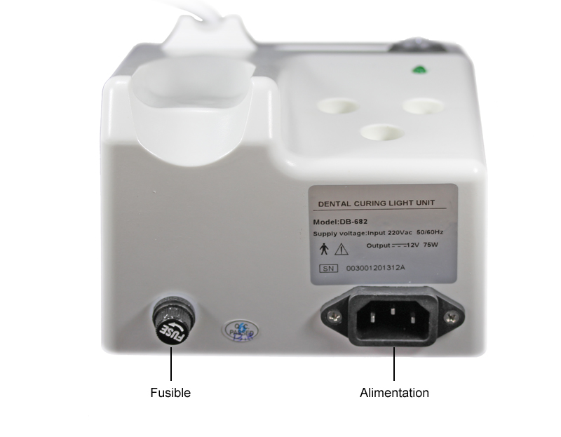 Orthodontie : lampe à photopolymériser halogène DB-682 Coxo - Cecsmo